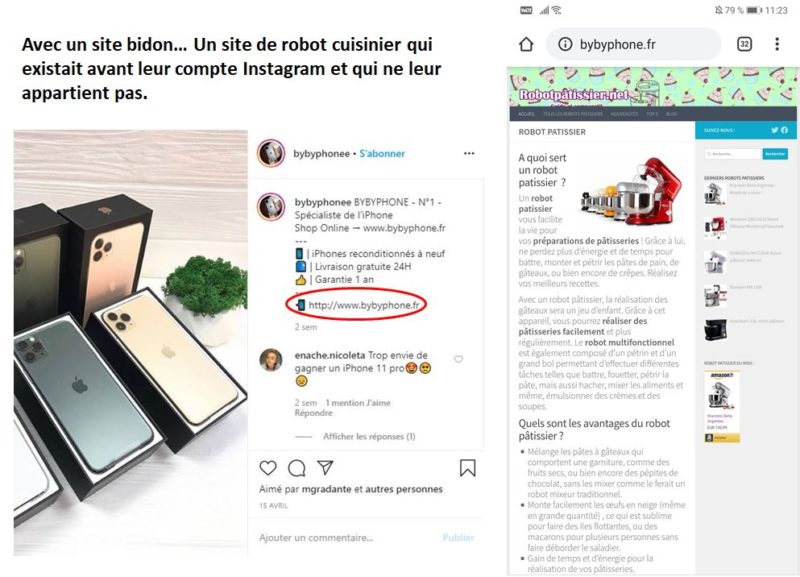 L'arnaque des influenceurs : les concours pour gagner un Iphone - CamilleG